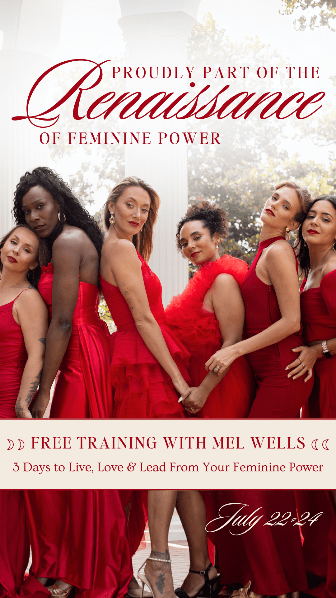 Renaissance 2024 Thank You - Mel Wells